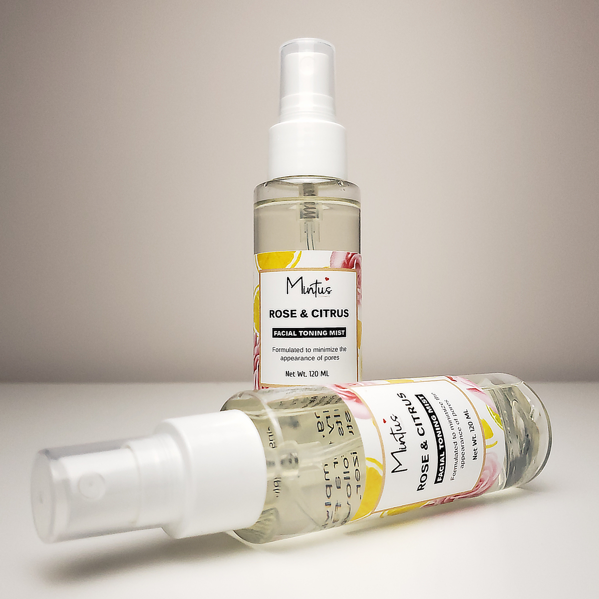 Facial Toning Mist - Rose & Citrus For Youthful Glowing Skin | For Oil ...